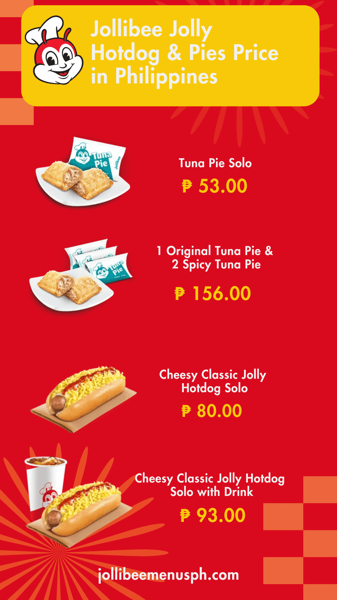 Jollibee Menu Prices in Philippines - Updated July 2025