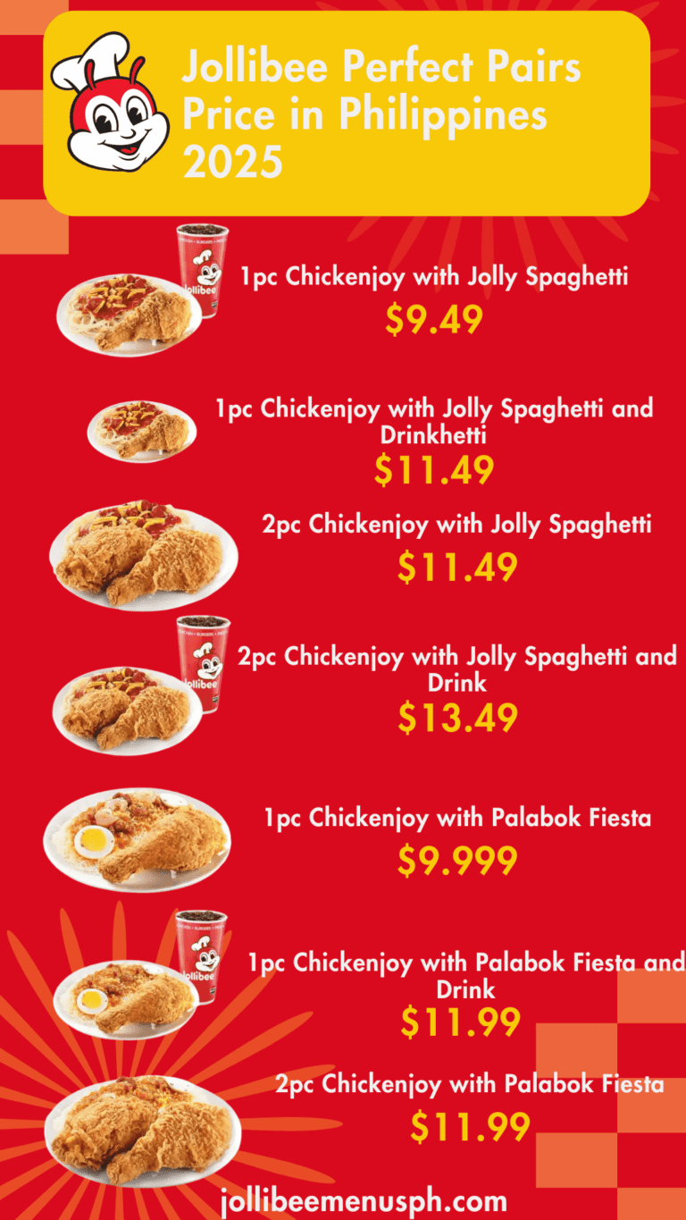 Jollibee Menu Prices in Philippines - Updated July 2025